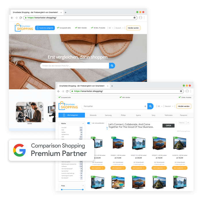 CSS Google Premium Partner | Annunci di Google Shopping con il 20% di costi in meno